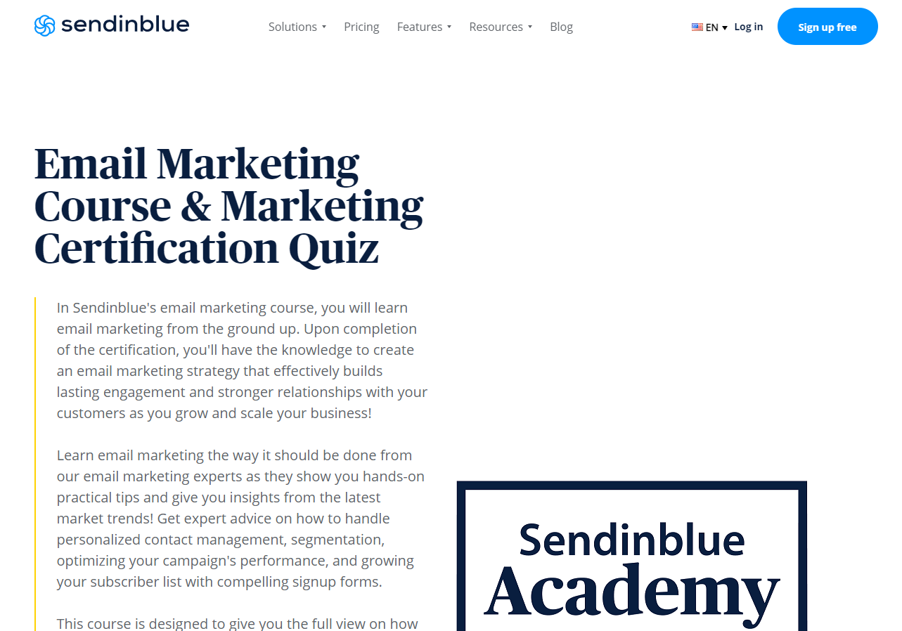 8 Best Free & Paid Email Marketing Training Certification Courses ...